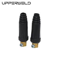 China MIG Torch Accessories Welding Cable Joint Quick Connector 35-50 Male Cable Connector Euro Style for sale