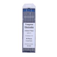 China DC/AC Operating Current WL20 2.4mm*175mm Blue Tungsten Electrodes for TIG Welding for sale