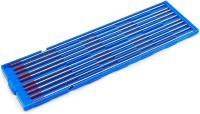 China 10-pack Red Tungsten Electrodes 2.4mm*175mm for TIG Welding Welding Current 40-230A for sale