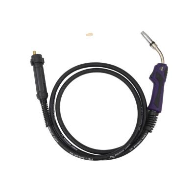 China 25KD Black MIG Welding Torch Superior Accessory for Air Cooled Welding Machine for sale