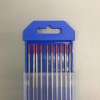 China TIG Welding Consumables 2.4mm*175mm Red Head WT20 2% Thoriated Tungsten Electrodes for sale