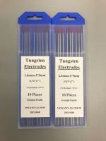 China TIG Welding Consumables 2.4mm*175mm Red Head WT20 2% Thoriated Tungsten Electrodes for sale