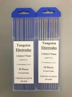 China Tungsten Electrodes WL15 1.5% Lanthanated Golden Head 1.6mm For TIG Welding Consumables for sale