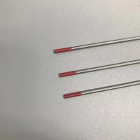 China Tungsten Electrodes Welding Rod Red Tip 2% Thoriated 2.4mm*175mm For TIG Welding for sale