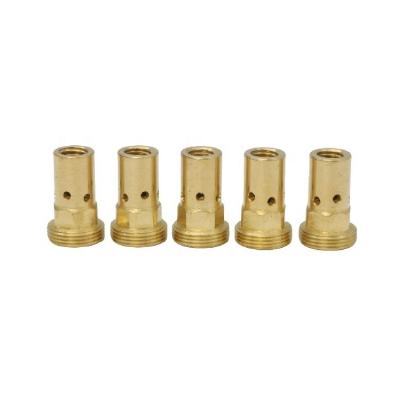China Optimal 501D Contact Tip Holder Gas Diffuser Gas Nozzle for Welding Torch Efficiency for sale