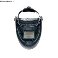 China Welding Helmet Auto Darkening Heat Resistant Low Volume Alarm View Area 103 X 90mm for sale
