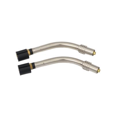 China 190g MIG Torch 24KD Swan Neck Welding Gun Consumables with Stainless Steel Brass Nozzle for sale