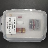 China WP-17/18/26 Champagne 3.2mm Tig Nozzle Large Kit with Adapter For TIG Welding Quartz for sale