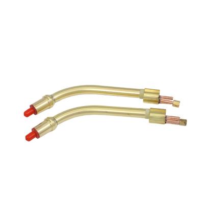 China 150 Amps MIG Torch 501D Swan Neck Welding Machine Gun Consumables with Brass Nozzle 10PCS for sale