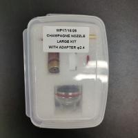 China Tig Welding Torch Parts Clear WP-17/18/26 Champagne Nozzle Large Kit Tig Accessories for sale
