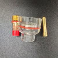 China Tig Welding Torch Parts Clear WP-17/18/26 Champagne Nozzle Large Kit Tig Accessories for sale