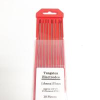 China Welding Rods Red Tip 2.4mm*175mm TIG Welding Accessories for Welding Current 40-230A for sale