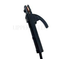 China 200A Current Rating Welding Cable Set with Brass Electrode Holder and 10-25 EU Connector for sale