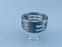 China Steel Ring Quartz Nozzle for Improved Gas Coverage in TIG Welding Applications for sale