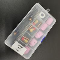 China Water Cooled TIG Torch Accessories Kit Gas Lens Alumina Nozzle Back Cup for Welding for sale