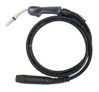 China Stainless Steel and Plastic Welding Machines 24KD Black 16ft MIG Air Cooled Welding Torch for sale