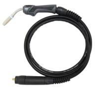 China Stainless Steel and Plastic Welding Machines 24KD Black 16ft MIG Air Cooled Welding Torch for sale