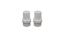 China Precision Welding Upper 36KD Gas Diffuser Gas Nozzle Contact Tip Holder for Mig Torch for sale