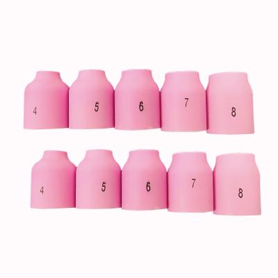 China Large TIG Gas Lens Alumina Nozzle Ceramic Cups for WP 9 17 20 18 26 TIG Welding Torch for sale
