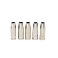 China welding Upper 15AK MB15 MIG MAG CO2 Welding Torch Conical Nozzle Shield Cup Gas Mig Nozzle for sale