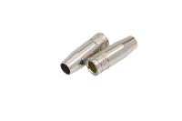 China welding Upper 15AK MB15 MIG MAG CO2 Welding Torch Conical Nozzle Shield Cup Gas Mig Nozzle for sale
