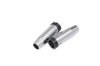 China Wire Size 0.8-1.2mm Upper AIR Cooled MIG Gas Welding Torch 24KD Conical Nozzle Shield Cup for sale
