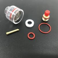 China WP9 20 2.4MM TIG Welding Torch Stubby Gas Lens with Glass Nozzle ODM Customized Help for sale