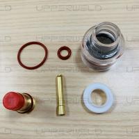 China Gas Lens Kit 3/32 2.4mm Clear Glass Nozzle for PTA DB SR WP17 18 26 Welding Torch for sale