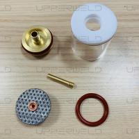 China TIG ACCESSORIES Pyre TIG Welding Torch Gas Lens 10 Pyrex Cup Kit for Tig WP-17/18/26 Torch for sale