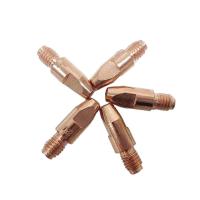 China Metal MIG Torch Contact Tip for UPPERWELD M6 28mm CRZR Material Welding Consumables for sale