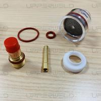China TIG Welding Torch Kit Glass Copper Rubber WP9/20 Nozzle Set of 7 for All WP-9/20/25 Series for sale
