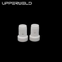 China Customized Support MIG Accessories 501D White Ceramic Gas Diffuser for Welding Torch for sale