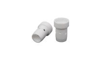 China Customized Support MIG Accessories 501D White Ceramic Gas Diffuser for Welding Torch for sale