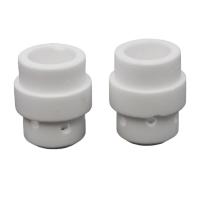 China 24KD Binzel Ceramic Gas Diffuser for Mig Welding Torch 150A Rating 15g Capacity for sale