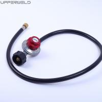 China Outdoor BBQ Grill Low Pressure Propane LPG Regulator with Hose 12ft/25ft/50ft Cutting for sale