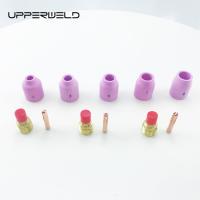 China WP17 18 26 -53N 18KITS Ceramic Glass Cup Kit Easy-operating Welding Torch Gas Lens Collect for sale