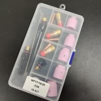 China TIG Torch Welding Accessories Gas Lens Collet Body for Replacement WP17 18 26-53N 18KIT for sale