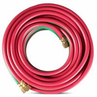 China 12' Argon CO2 Flow Meter Regulator Hose for Mig Tig Inert Gas Welding 5/8