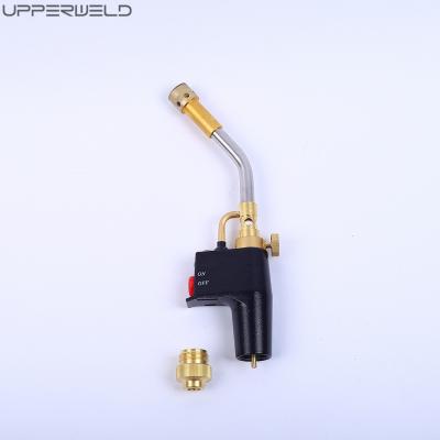 China Propane Auto Start Gas Trigger-Start Brass MAPP Heating Torch for Soldering and Brazing for sale