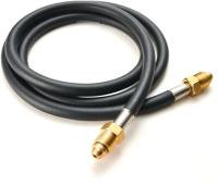 China 25ft Moulding Twin Welding Hose Oxy Acetylene Cutting Torch Hoses 1/4 Inch B Fittings for sale