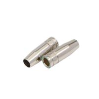 China Binzel Welding Consumables UPPER 15AK Gas Nozzle with Copper Material and 53mm Length for sale