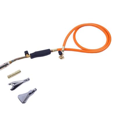 China Light Welding and Soldering Double Valve Blow Torch with 80 inch Hose 86*20*3CM Iron for sale