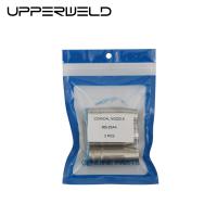 China Sliver 57mm Length UPPER 25AK Gas Nozzle Binzel Mig Welding Torch Mig Welding Consumable for sale