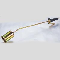 China 10FT Hose Adjustable Flame Control MAPP Torch Weed Burner with Flint Ignitor Heavy Duty for sale