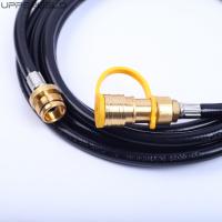 China 24 Feet Natural Rubber Gas Welding LPG Hose with 3/8inch Quick Connect/Disconnect Industrial-Grade for sale