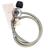 China Certified Welding Torch Silver Low Pressure Propane Burner Regulator for Gas Grill Heater for sale