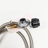 China Certified Welding Torch Silver Low Pressure Propane Burner Regulator for Gas Grill Heater for sale