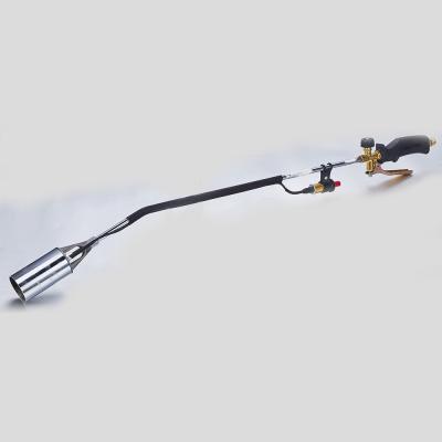 China Landscaping Torch Propane Weeder with 3200g/h Fuel Consumption and Push Button Igniter for sale
