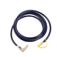 China Outdoor Camping BBQ Quick Connect Rubber Propane Adapter Hose Cutting Processing Service for sale