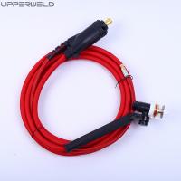 China WP17/18/26 WP9/20 Tig Welding Torch Kit NR-17-12-50EU PLUG WITH 2P18GSLD CLEAR NOZZLE for sale